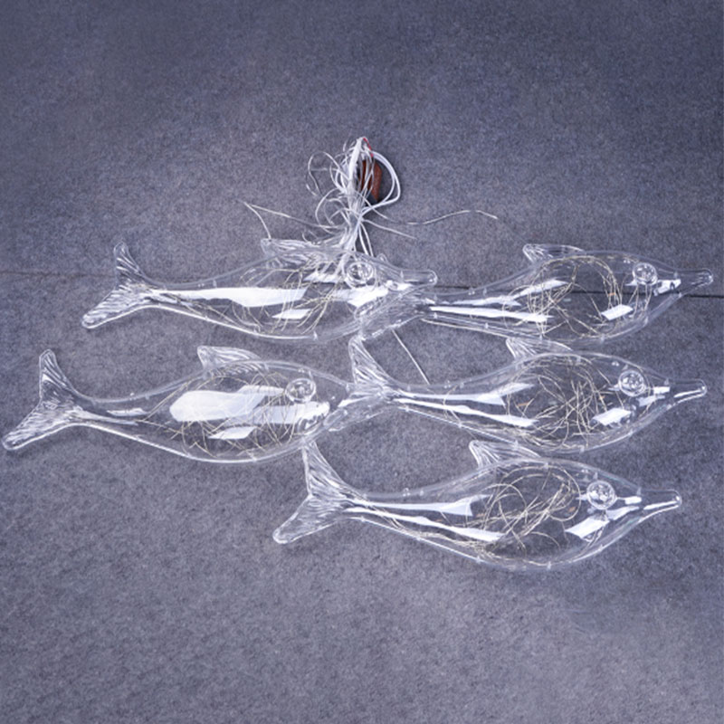 Five-headed Gemstone Fish (Large) Pendant Light - Global Supply Chain ...